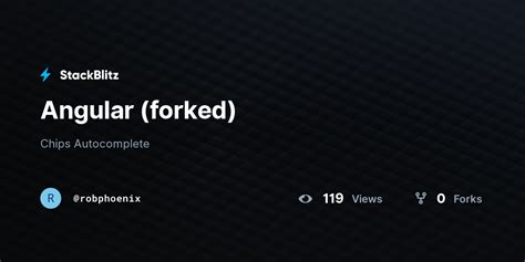 Angular Forked Stackblitz Angular Forked Stackblitz