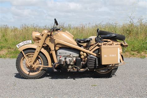 Zundapp Ks 750 Zündapp Ks 750 German Motorcycle With Sidecar