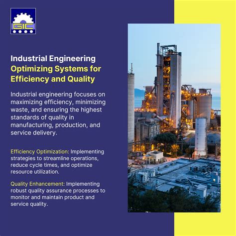 Industrialengineering Efficiencyoptimization Qualityenhancement