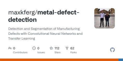 Github Maxkfergmetal Defect Detection Detection And Segmentation Of Manufacturing Defects