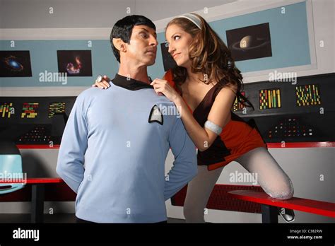 Set To Stun Star Trek Threeway Will Shock Fans Captain Kirk And Mr Spock Will Fulfill Many