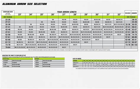 Cant Find Spine Chart For Old Easton Xx75s Trad Talk Forums
