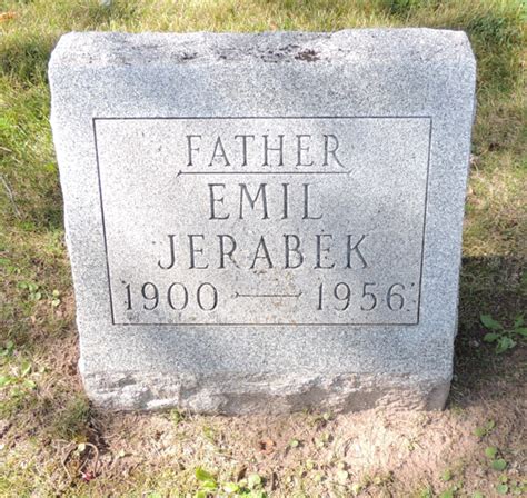 Emil Jerabek 1900 1956 Homenaje De Find A Grave