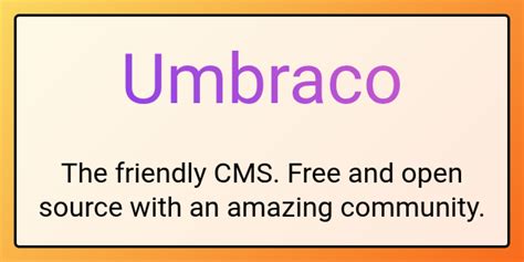 Umbraco Project Details