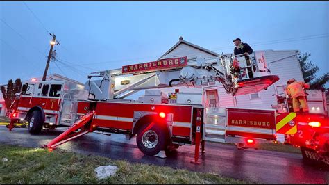 Fire Truck Seagrave Marauder Baker Aerialscope 75 Foot Harrisburg