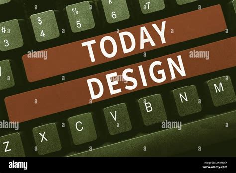 Sign Displaying Design Word Written On Drawing Produced To Show The Look And Function Or