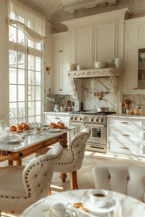 29 French Style Kitchen Ideas For A Touch Of Paris My Elegant Home