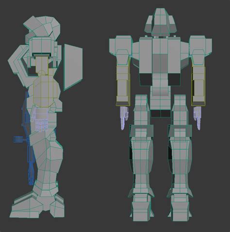 Mecha Wip — Polycount