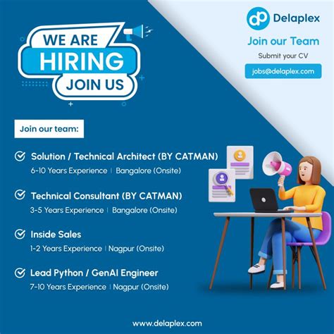 Hiring Jobopportunity Techjobs Itjobs Careers Delaplex