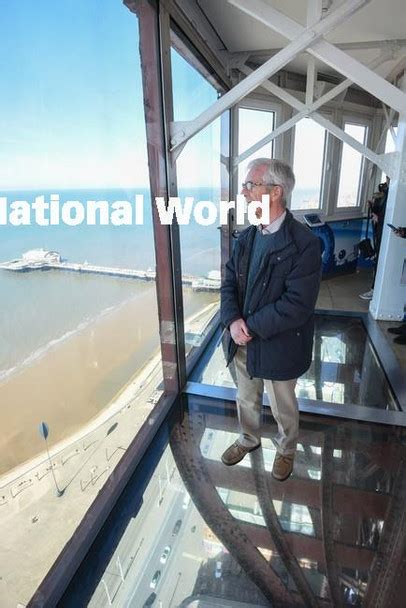 39692055 John Bickerstaffe At The Top Of Blackpool Tower National World Newsprints