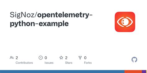 Github Signozopentelemetry Python Example