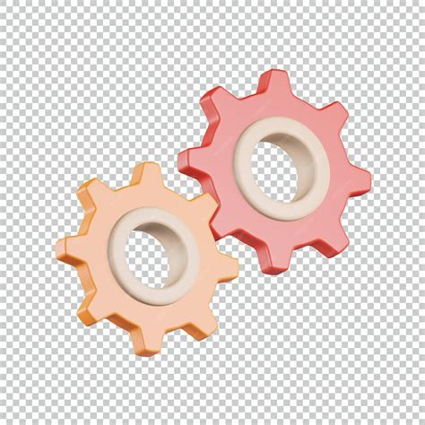 Icône 3d De La Configuration Des Commandes Psd Premium