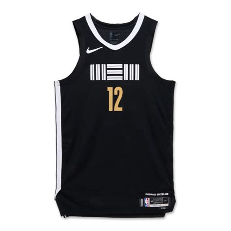 Ja Morant Memphis Grizzlies 2023 2024 Game Worn City Edition Jersey Available For Immediate Sale
