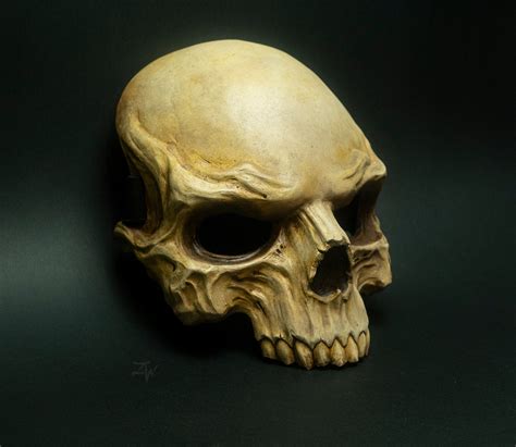 Fantasy Barbarian Skull Mask Etsy