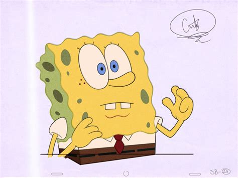 Fake Cel Spongebob By Giu8520 On Deviantart
