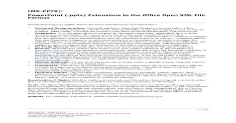 pdf [ms pptx] powerpoint pptx extensions to the office ms pptx