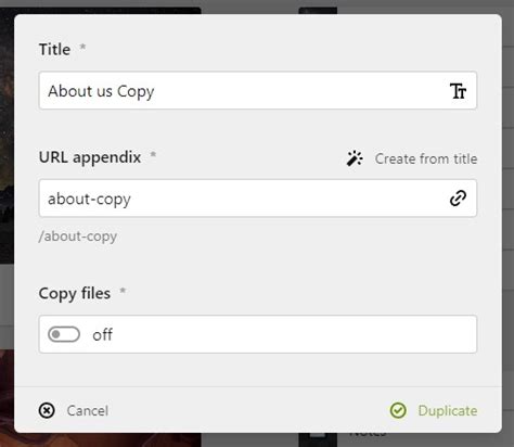 383 Rc1 Regenerating Uuids For Files When Duplicating Nested Page Wih Panel Ui · Issue