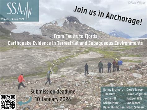 Ill Be Co Convening A Session At The 2024 Seismological Society Of