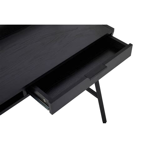 Bradbury Black Oak Veneer Desk