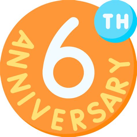 6th Special Flat Icon