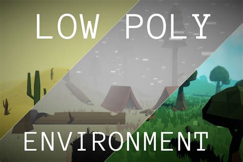 Lowpoly Environment 3d Lowpoly Landscapes 3d Environments Unity