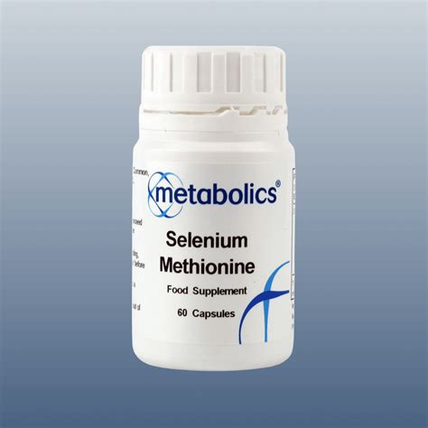 Selenium Methionine 60 Capsules Metabolics