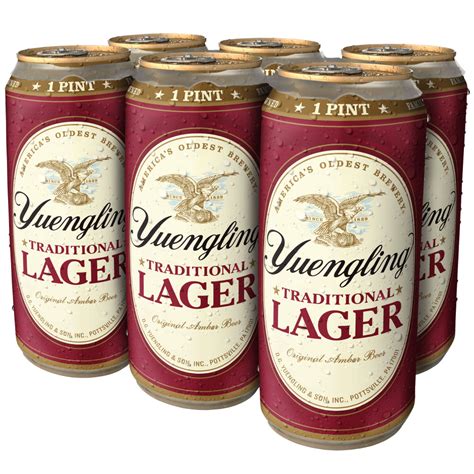 Yuengling Traditional Lager 6 Pk 16oz Cans Goody Goody Liquor