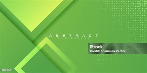 추상적 인 녹색 그라디언트 기하학적 사각형 모양 배경 봄 배경입니다 광고 배너 포스터 표지 웹 브로셔 배경 화면 및 전단지를 위한 디자인 템플릿 3차원 형태에 대한 스톡