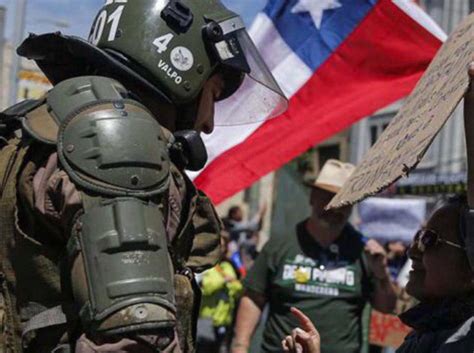 Indígenas Protestan En Chile A Dos Años Del Asesinato De Joven Mapuche