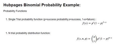 Binomial Probability Using Python HubPages