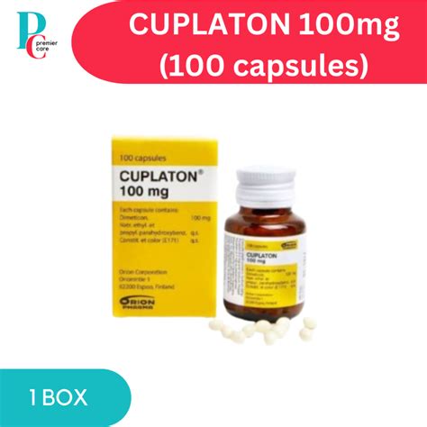 Cuplaton 100mg 100 Capsules Shopee Malaysia