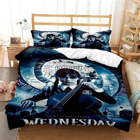 Wednesday Addams Bed Set Etsy