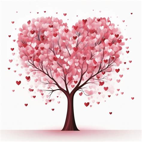 Premium Photo Love Shape Tree Premium Photo Love Shape Tree