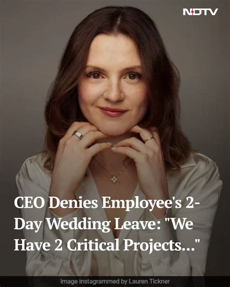 Lauren Tickner Ceo Of A British Marketing Company Has Sparked Debate