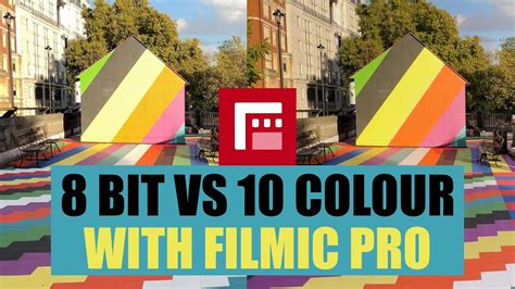 8 Bit Vs 10 Bit Colour With Filmic Pro Youtube
