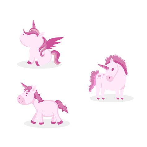 Free Pink Unicorn Vector Template To Edit Online