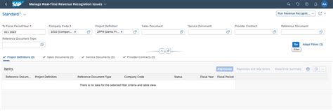 Posting Of Event Based Revenue Recognition Proje Sap Community