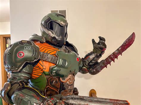 Doomslayer Cosplay By Dcwbuilds Rgaming
