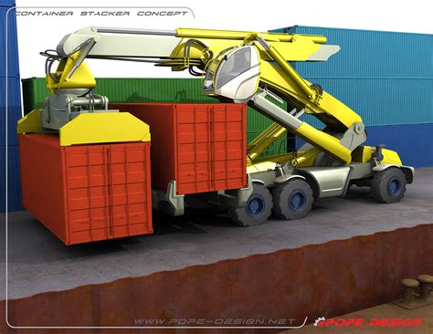 Container Stacker Concept On Behance