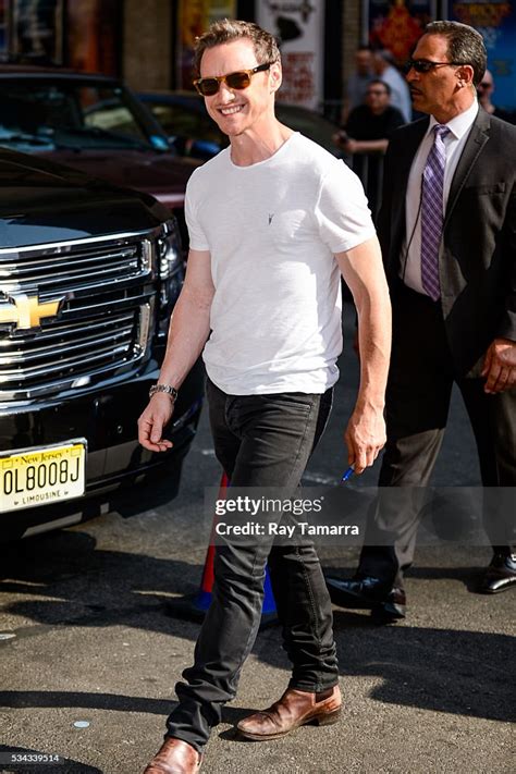 Actor James Mcavoy Enters The Late Show With Stephen Colbert Taping News Photo Getty Images