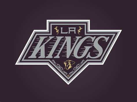 La Kings Logo In 3d