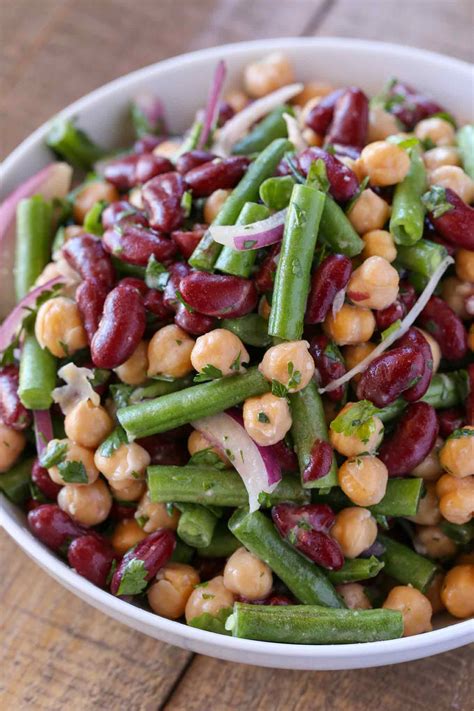Three Bean Salad Recipe [video] Dinner Then Dessert