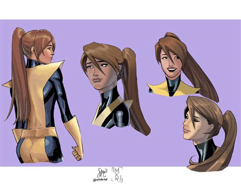 Kitty Pryde Character Sheet By Bluerollerball On Deviantart