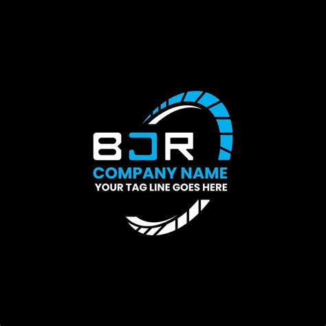Bjr Letter Logo Creative Design With Vector Graphic Bjr Simple And