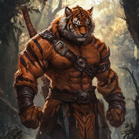 Tiger 31 Weretiger Art Tabaxi Tiger Tiger Concept Art