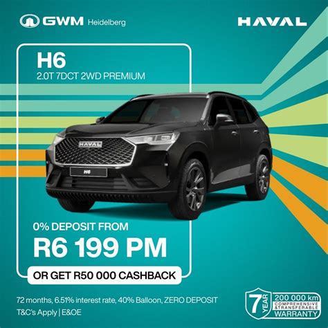 New Haval H6 • New Cars For Sale • Autocity Gwm