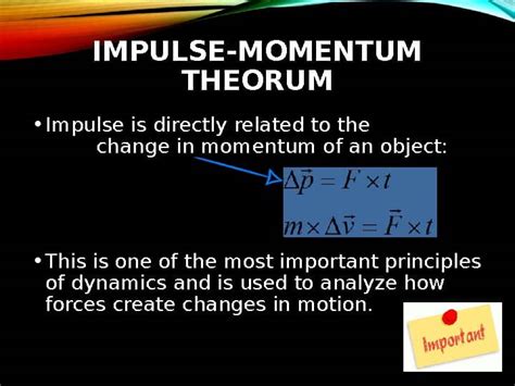 Ppt Calculating Impulse Momentum Theorem Powerpoint Grade 12 Physics