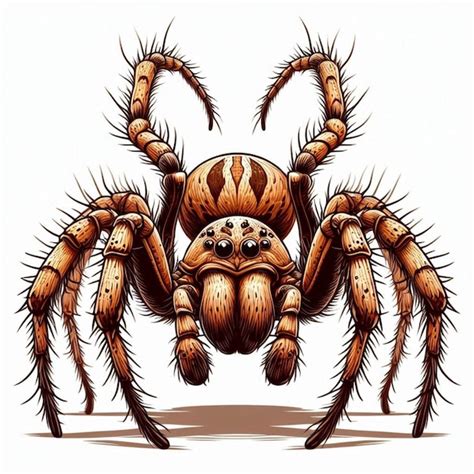 Illustration De Dessin Animé De Spider Vector Vecteur Premium Généré