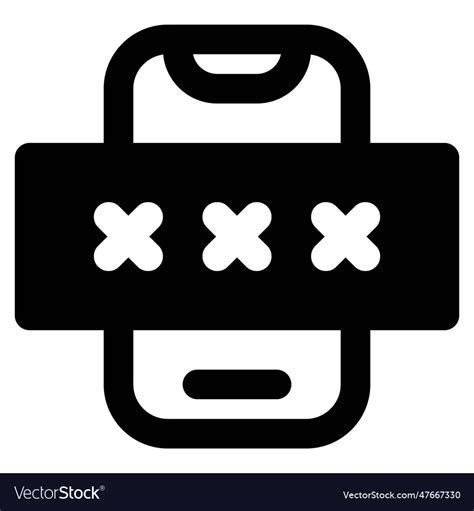auto generated numeric or one time passcode vector image