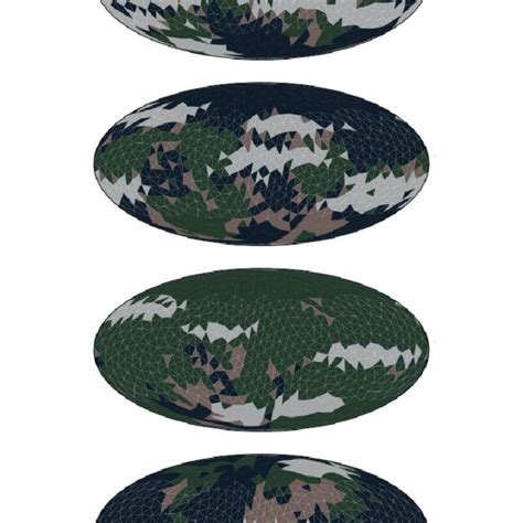 Examples Of Model Planet Maps Used To Train The Neural Network